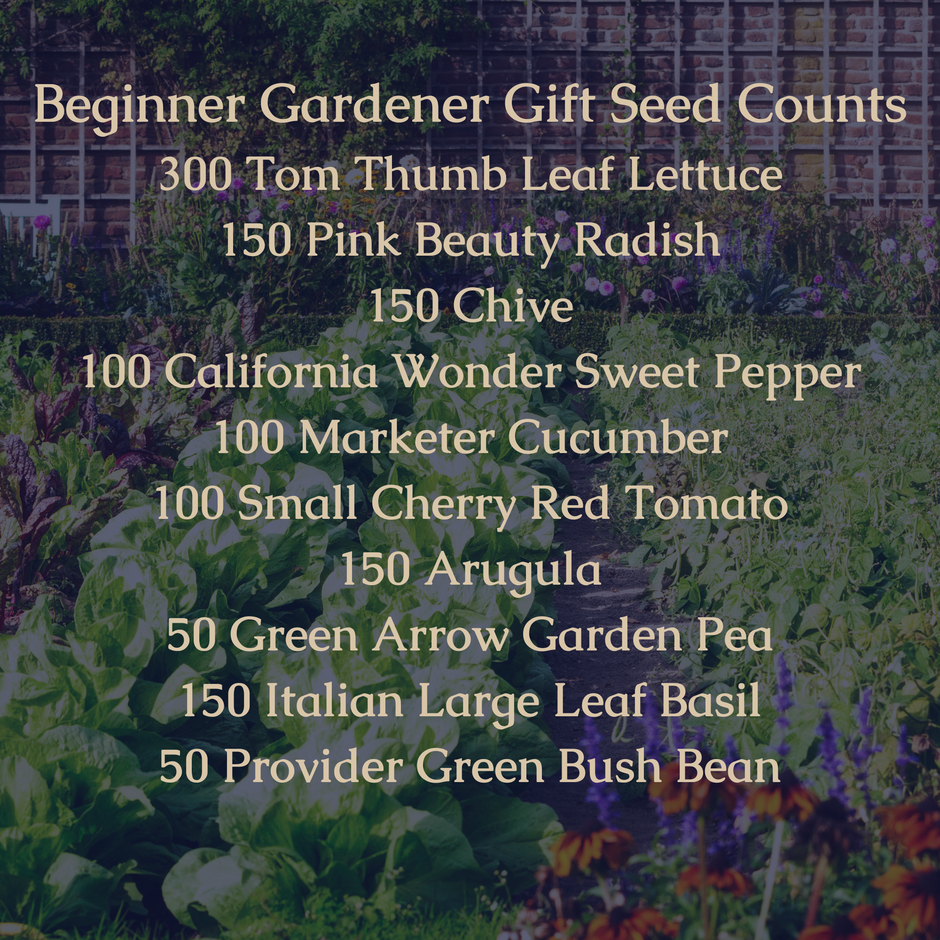 Heirloom Seed Gift Boxes – My Health Forward