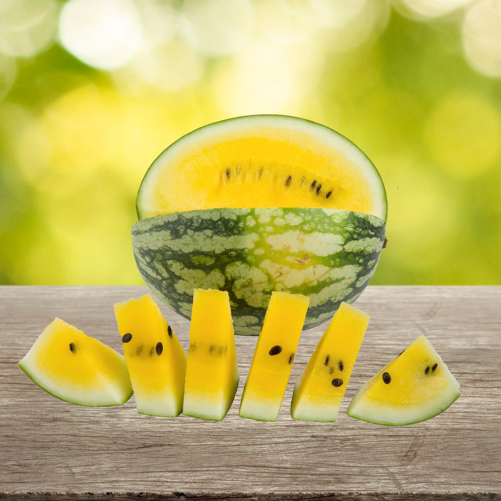 Heirloom Golden Honey Yellow Watermelon Seeds – My Health Forward