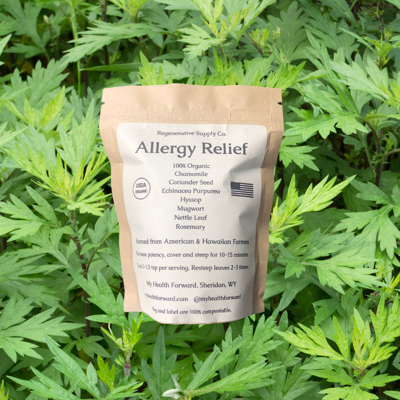 Allergy Relief Organic Herbal Loose Leaf Tea – My Health Forward