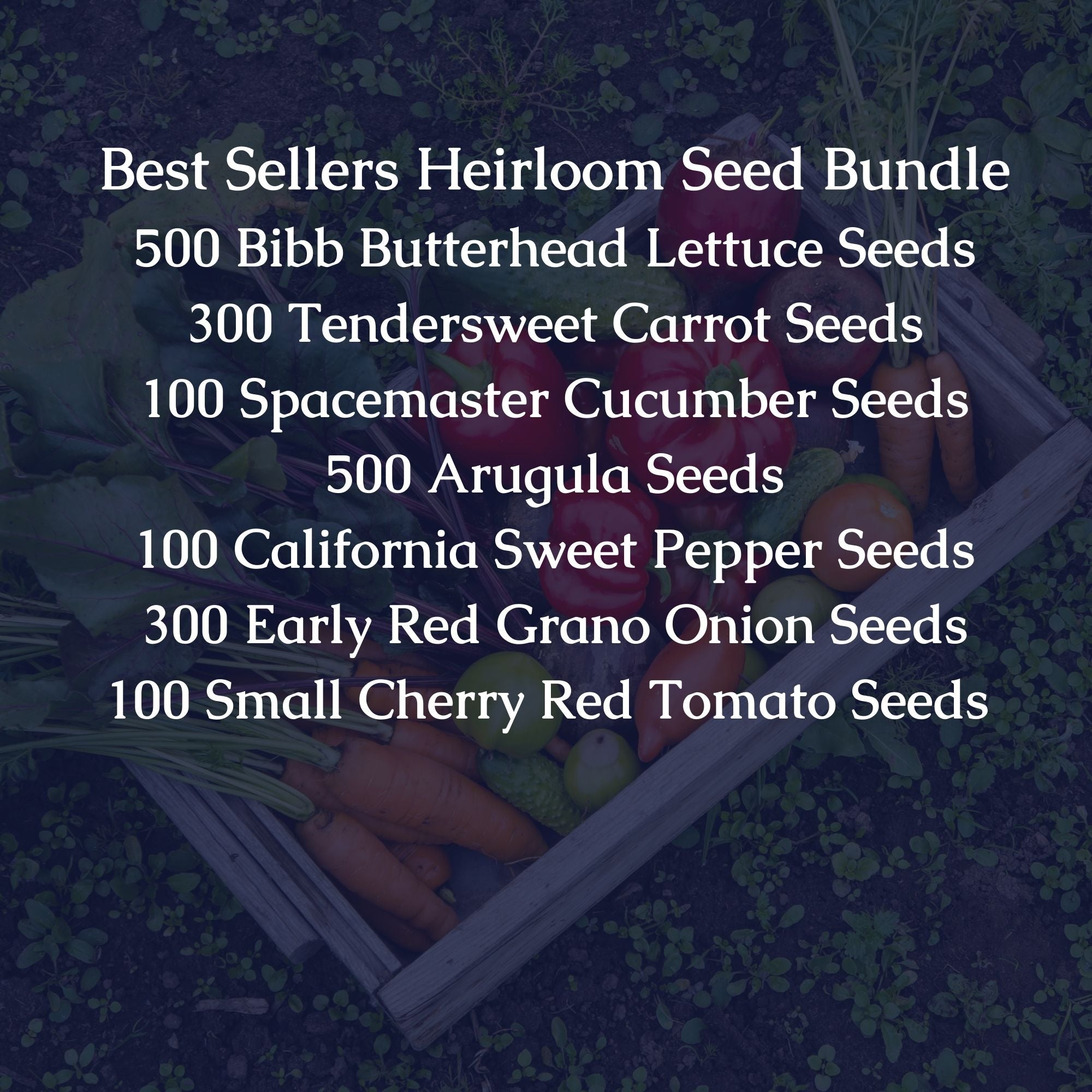 Best Seller's Heirloom Seed Bundle – My Health Forward