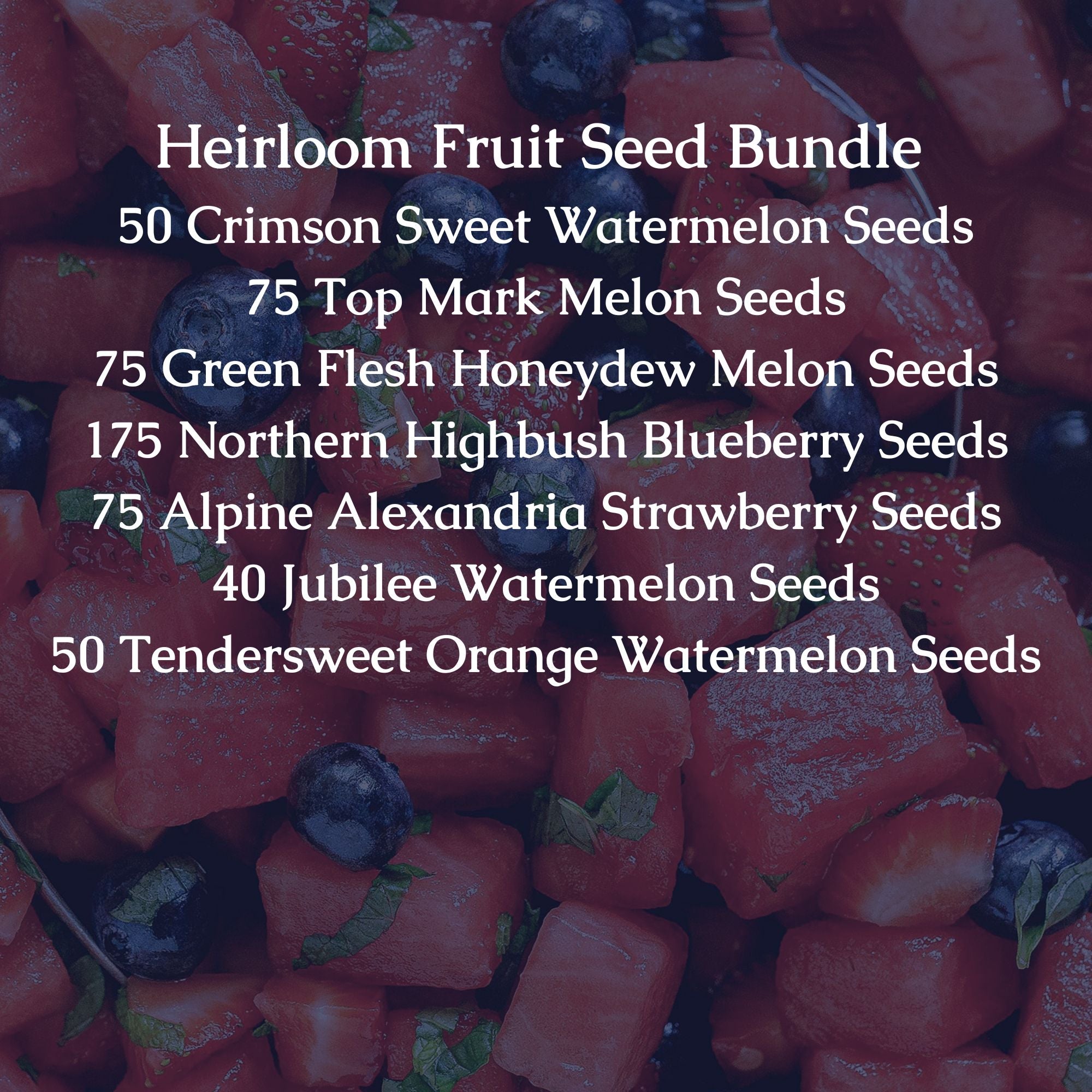 Heirloom Fruit Seed Bundle – My Health Forward