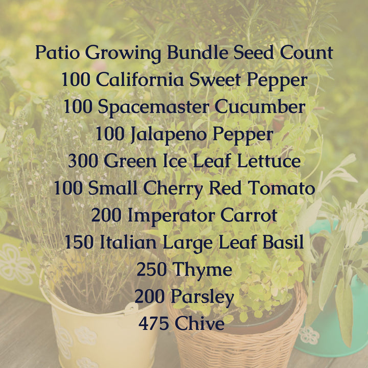 Heirloom Seed Growing Bundles – My Health Forward